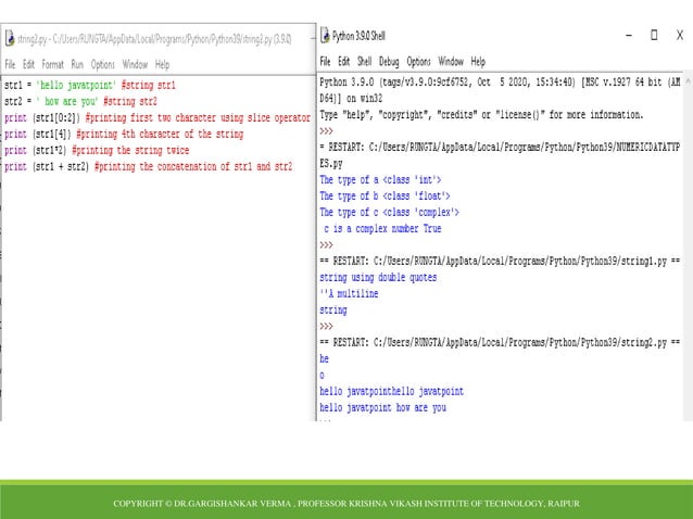 It covers the various basics and fundamentals aspect of Python Programing | PPT