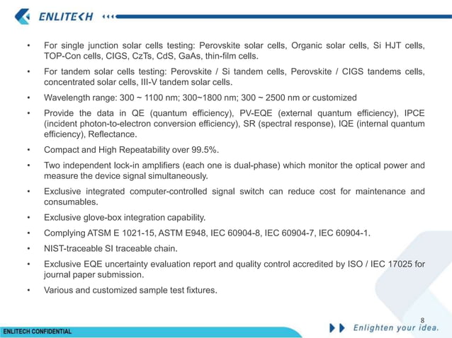 Introduction of QE-R Quantum Efficiency System | PPTX | Computer ...