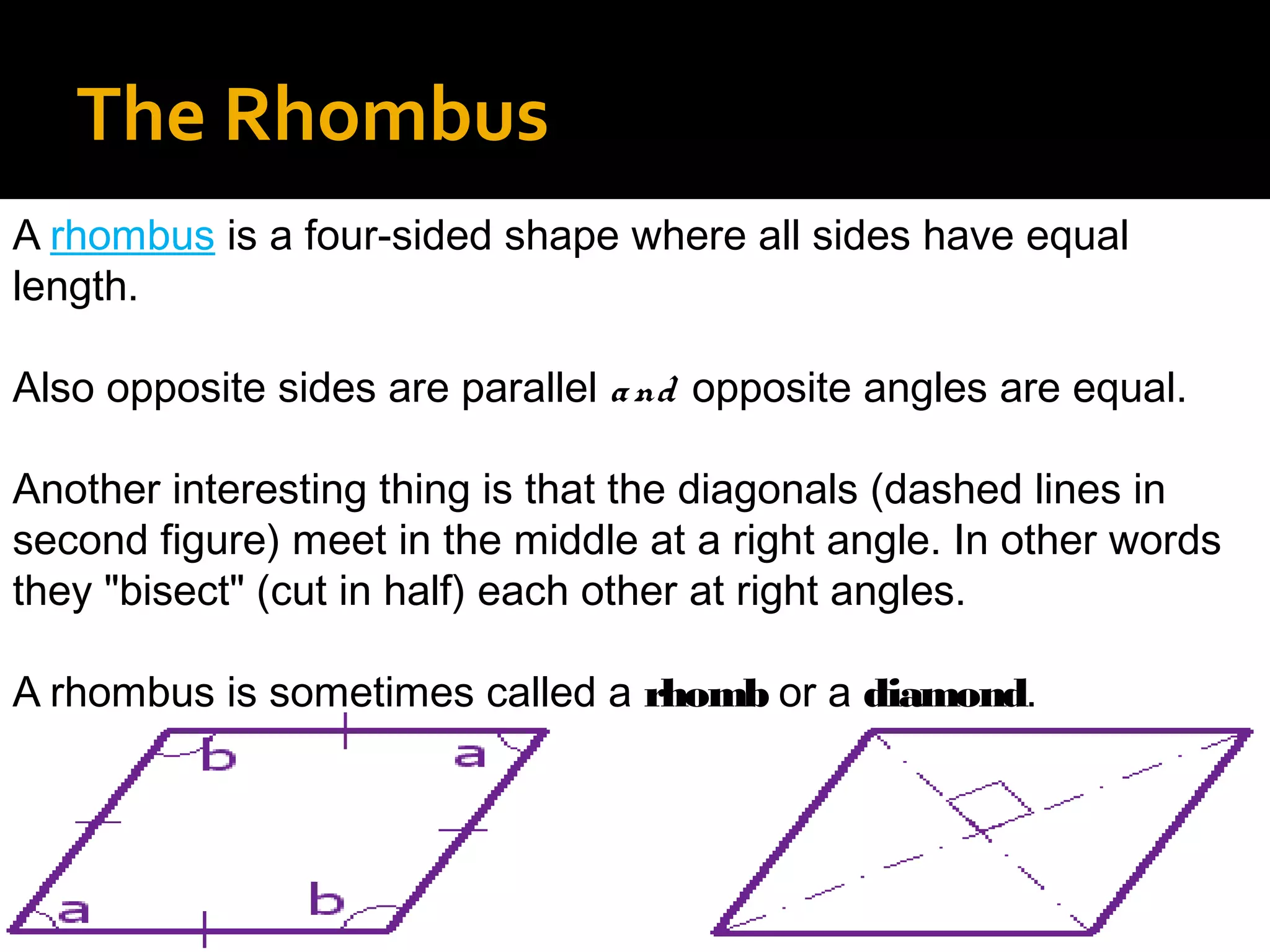 Introduction of Quadrilaterals | PPT