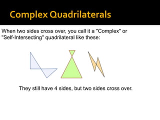 Introduction of Quadrilaterals | PPT
