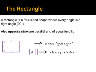 Introduction of Quadrilaterals | PPT