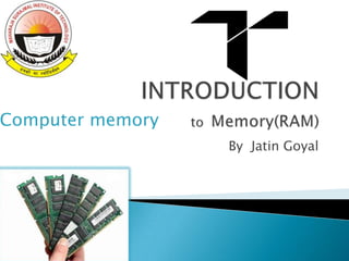 Introduction of ram ddr3 | PPTX