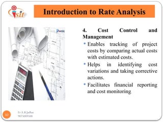 introduction of rate analysis for various items.pptx