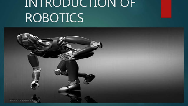 Development of Robotics in the World | PPTX | Robotics | Technology ...
