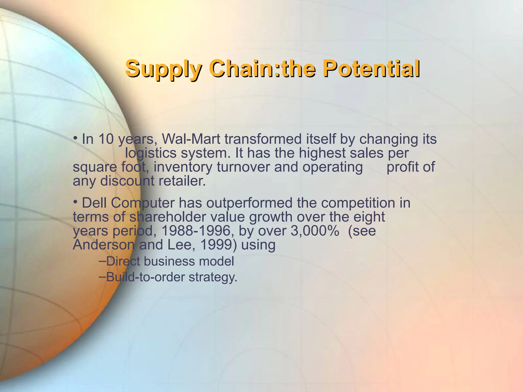Introduction of Supply Chain Management PPT | PPT