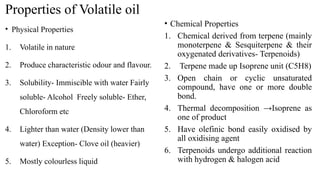 Introduction of Secondary metabolities (Volatile oil, Resin).pptx