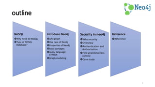 Introduction of security in neo4j database | PPT
