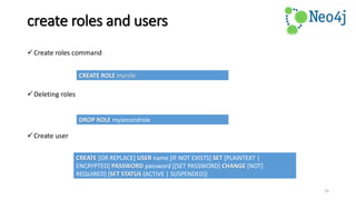 Introduction of security in neo4j database | PPT