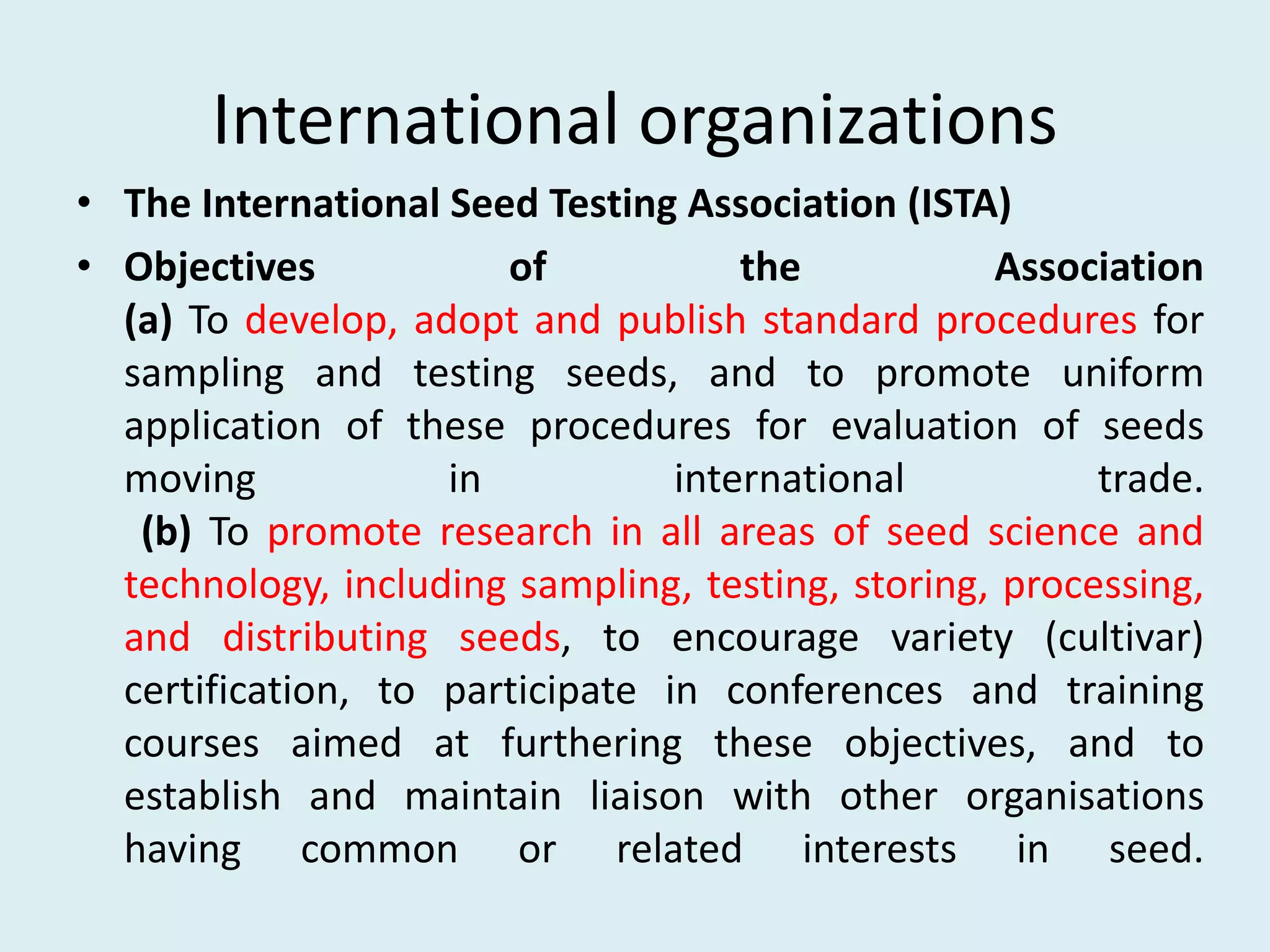 Introduction of seed production | PPTX