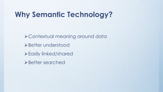 Introduction of semantic technology for SAS programmers | PPT