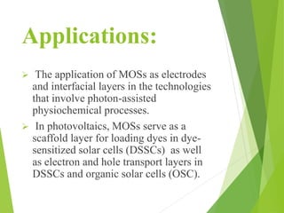 Introduction of semiconductor oxides in photovoltaic devices | PPT