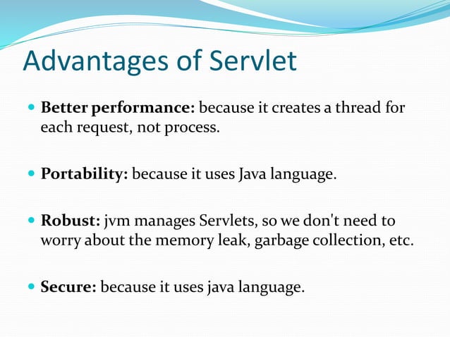 Introduction of servlet | PPTX | Web Development | Internet