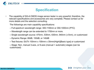 Introduction of SG-A CMOS Image Sensor Tester | PPT