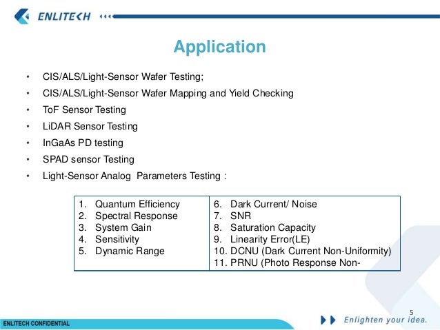 Introduction of SG-O CIS / ALS / Light-Sensor Wafer Tester | PPTX