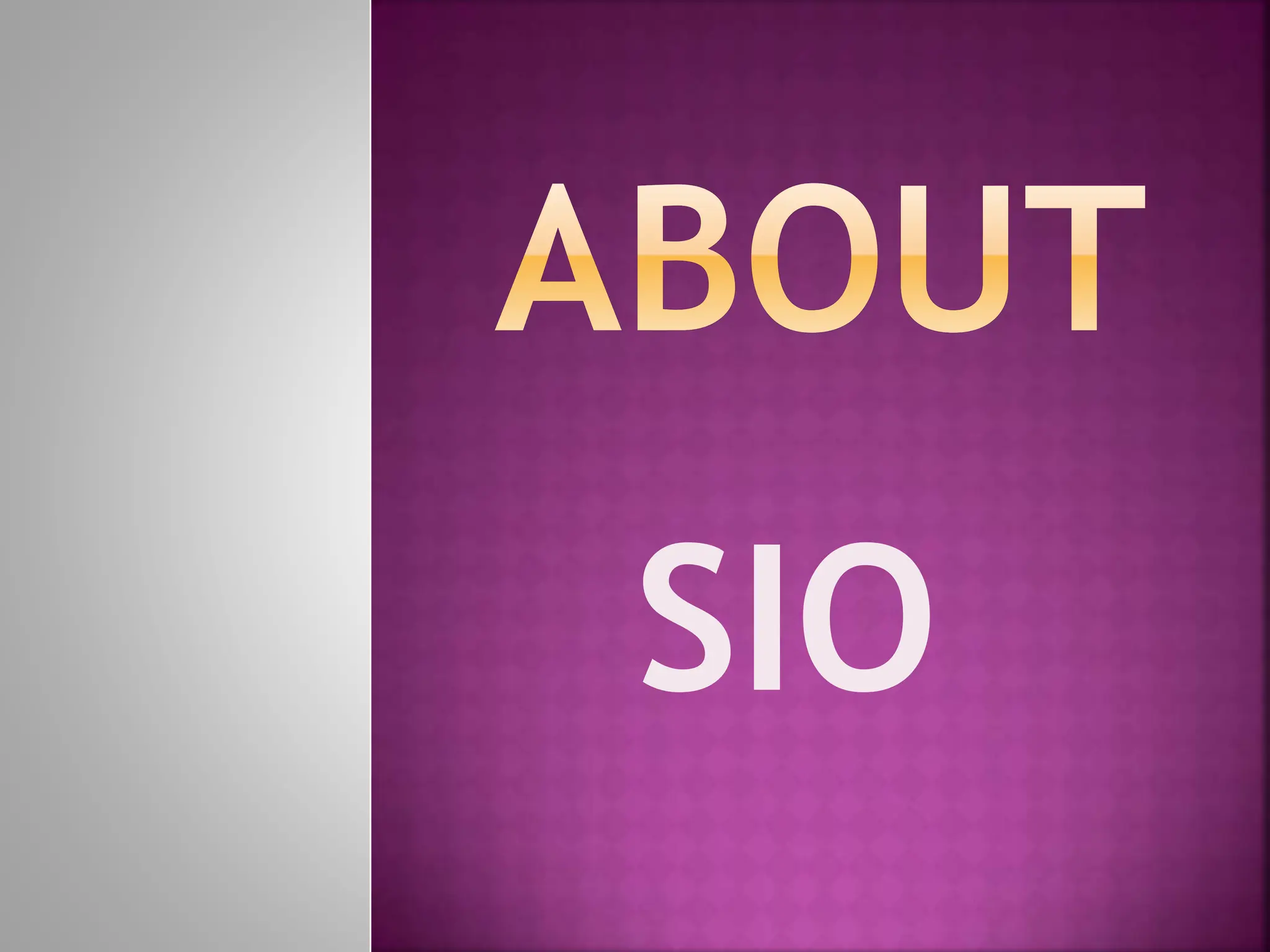 Introduction Of SIO.pptx