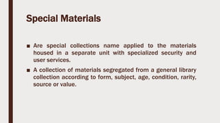 Introduction of Special Materials.pptx