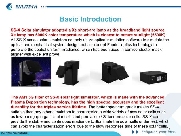 Introduction of SS-X Solar Simulator | PPTX