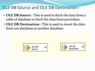 Introduction of ssis | PPTX