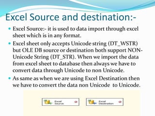 Introduction of ssis | PPTX