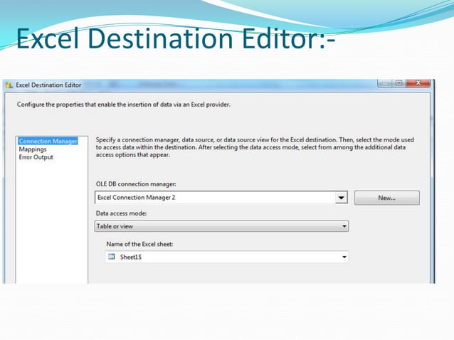 Introduction of ssis | PPTX | Databases | Computer Software and ...