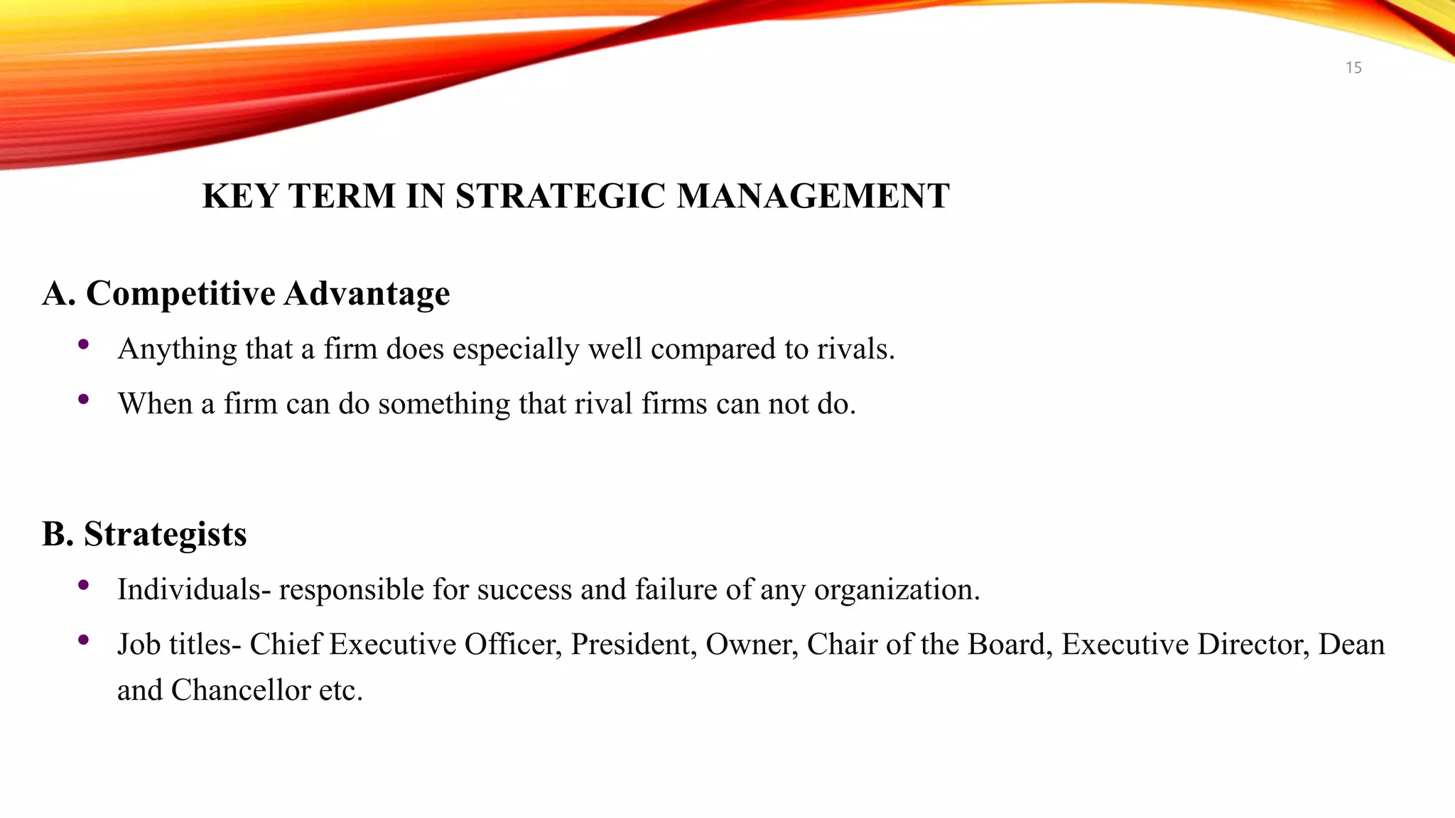 Introduction of Strategic Management.pptx
