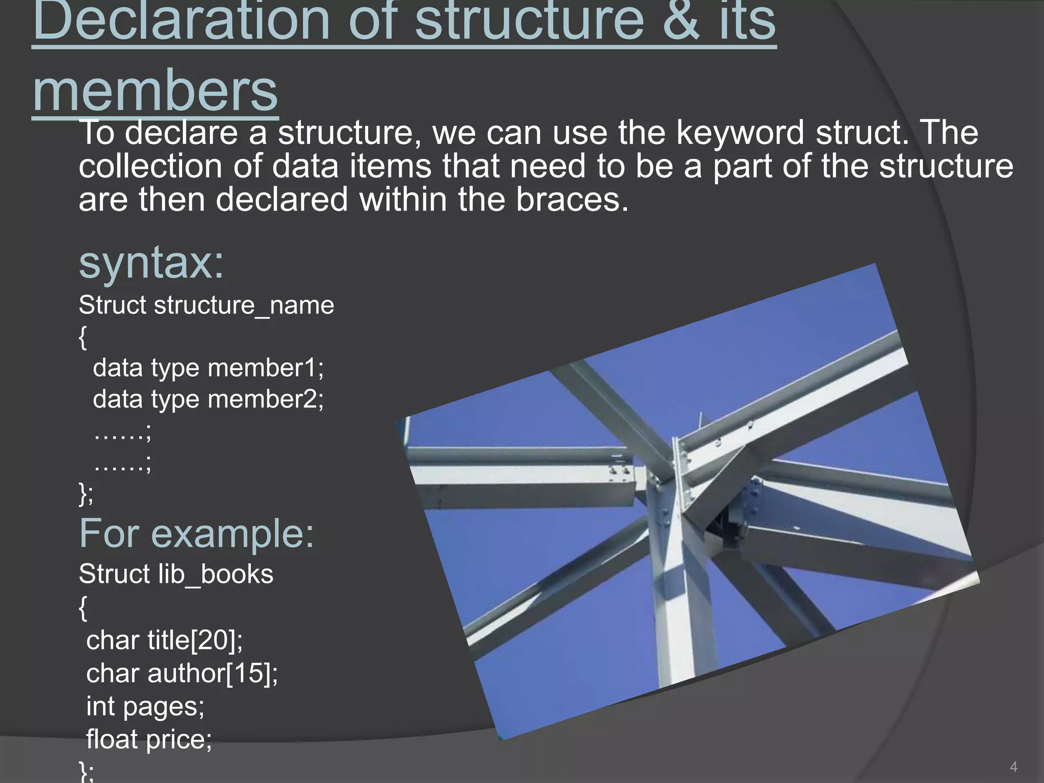 Introduction of structure (2) | PPTX