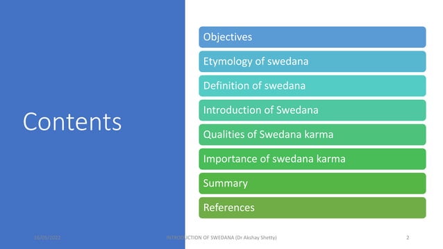Introduction of swedana.pptx | Hinduism | Religion & Spirituality