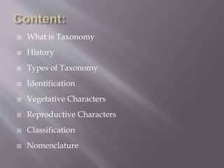 Introduction of Taxonomy.pptx