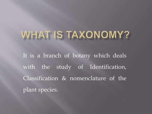 Introduction of Taxonomy.pptx