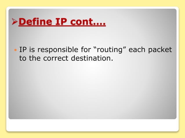 Introduction Of Tcp Ip And Udp Ppt
