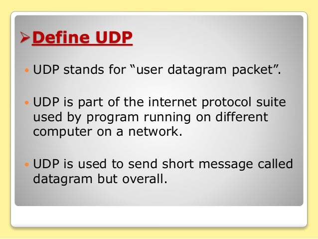 Introduction of tcp, ip & udp Introduction of tcp, ip & udp