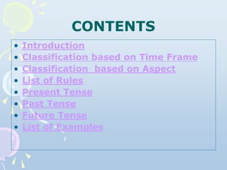 Introduction of tenses 01 | PPT