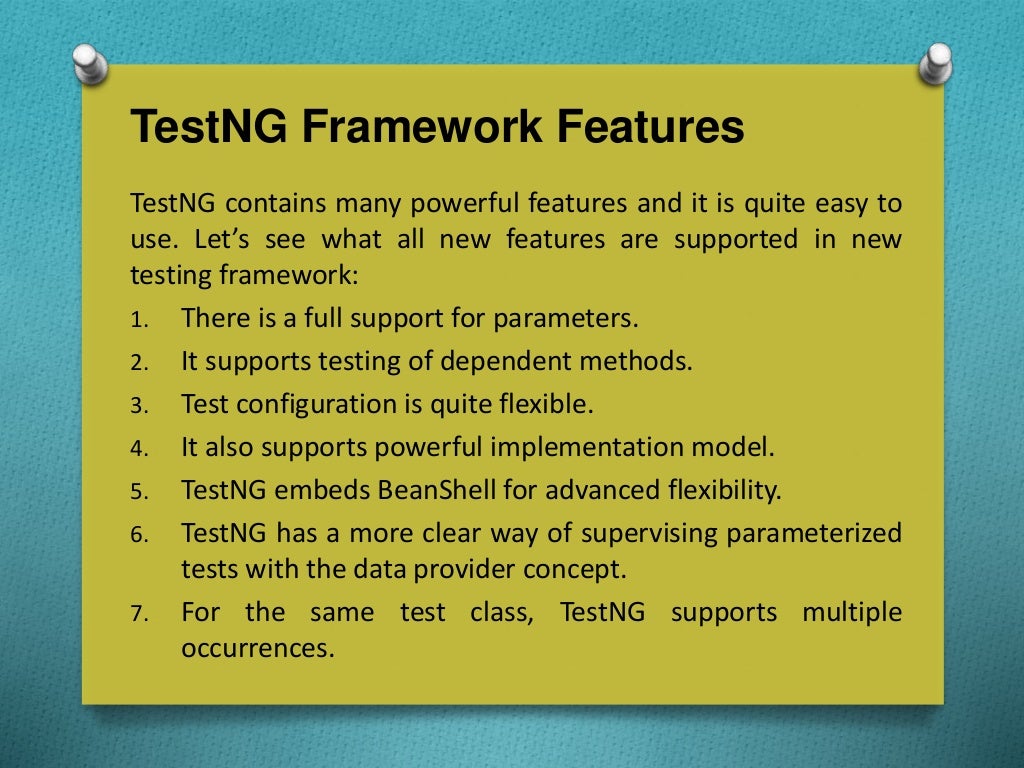 Introduction Of Testng Framework And Its Benefits Over Junit Framework