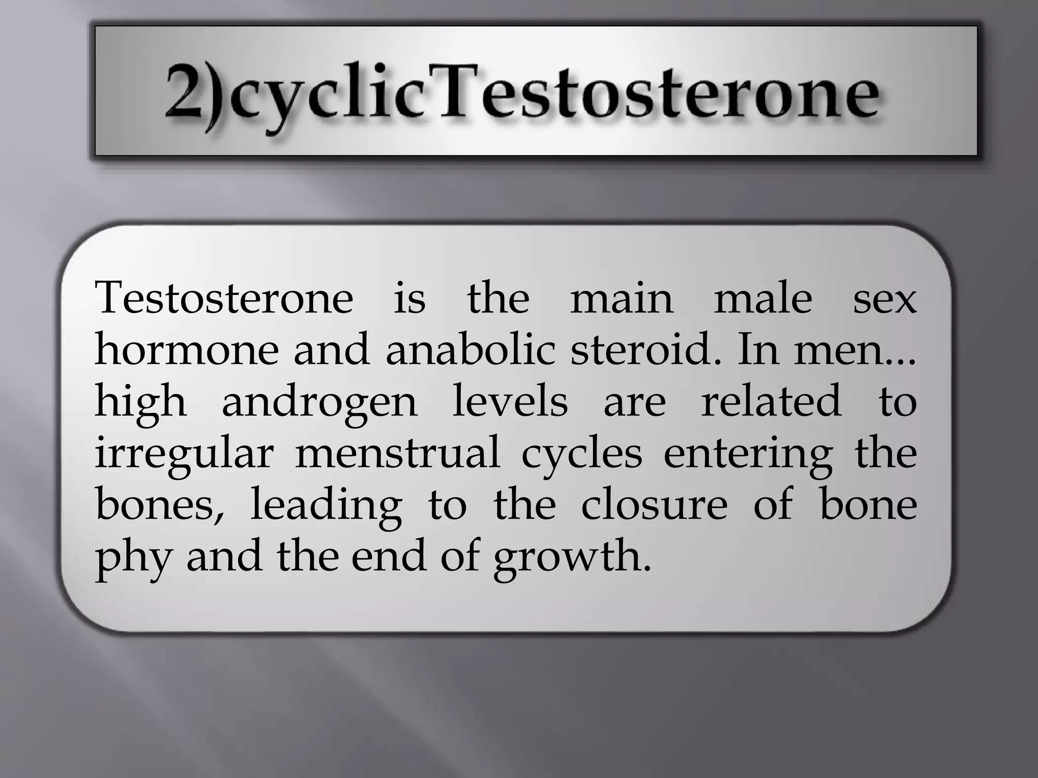 Introduction of testosterone | PPTX