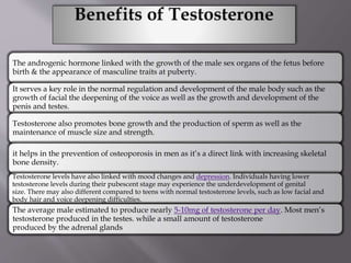 Introduction of testosterone | PPTX