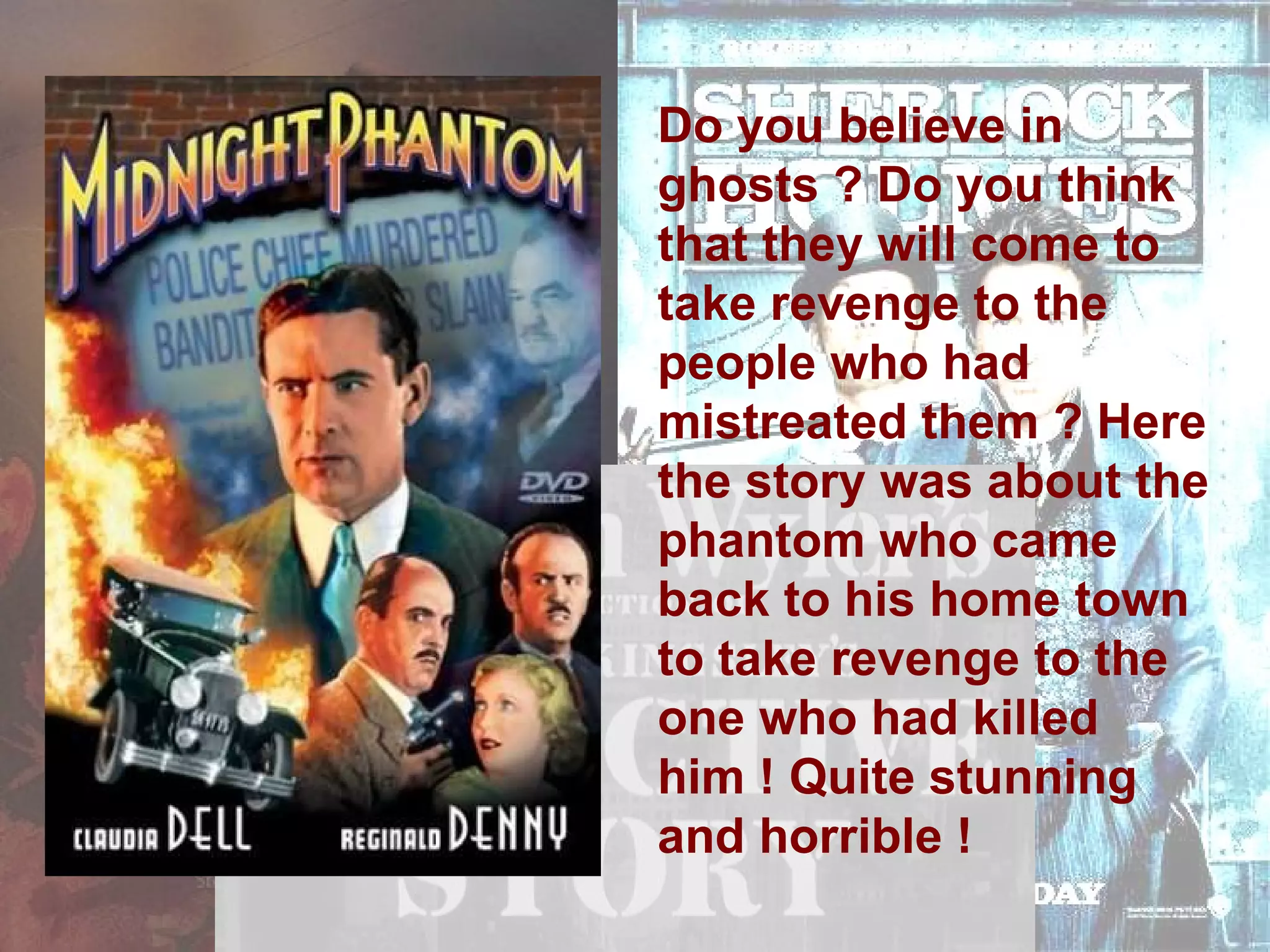 Introduction of the detective stories | PPT