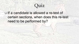 Pony Club Introduction of the HB Certification Test Quiz Questions | PPTX