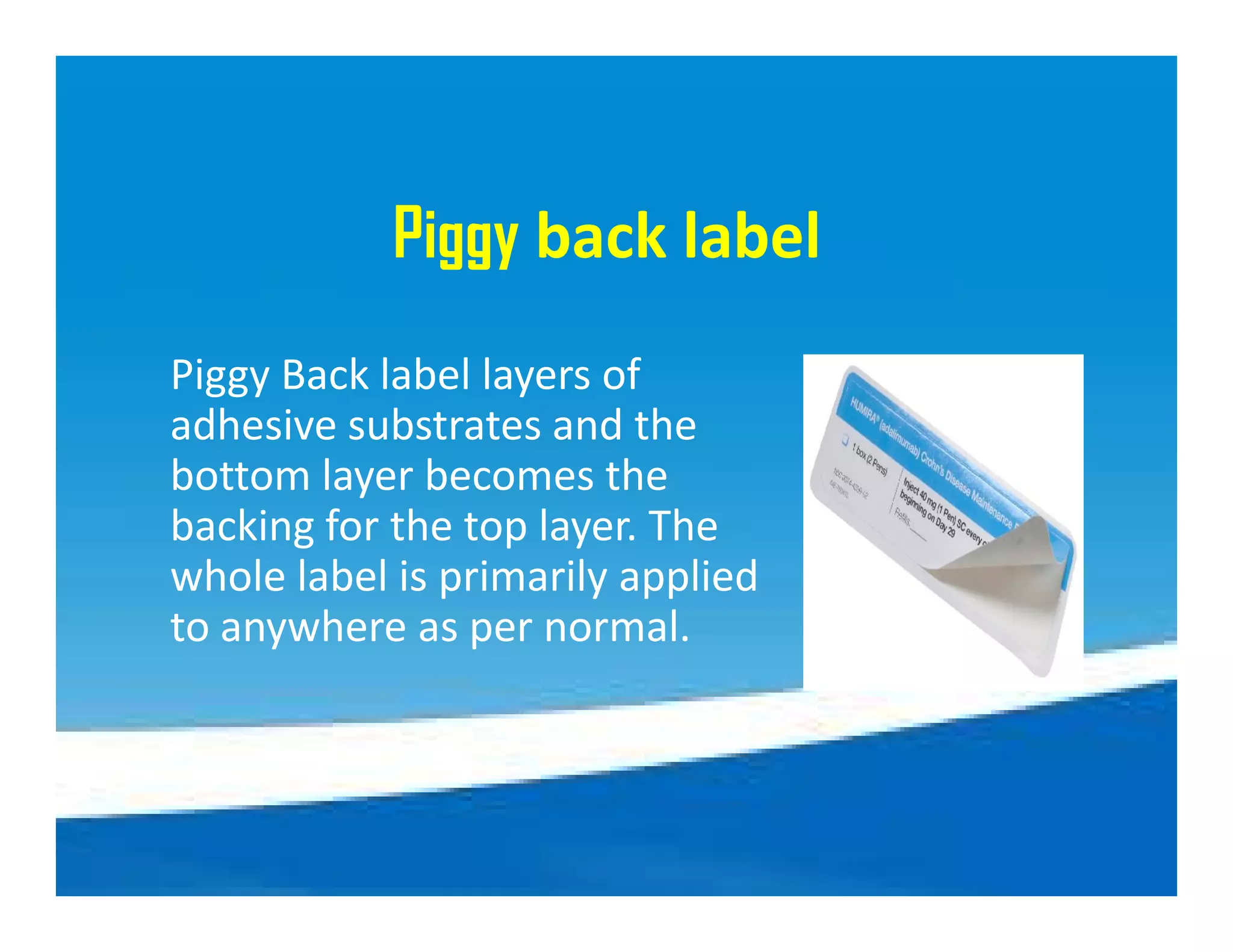Introduction of the labels | PPT
