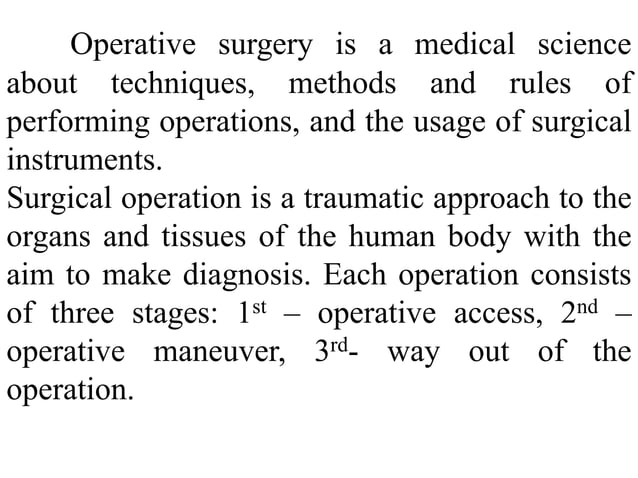 Introduction of the operative surgery.pptx