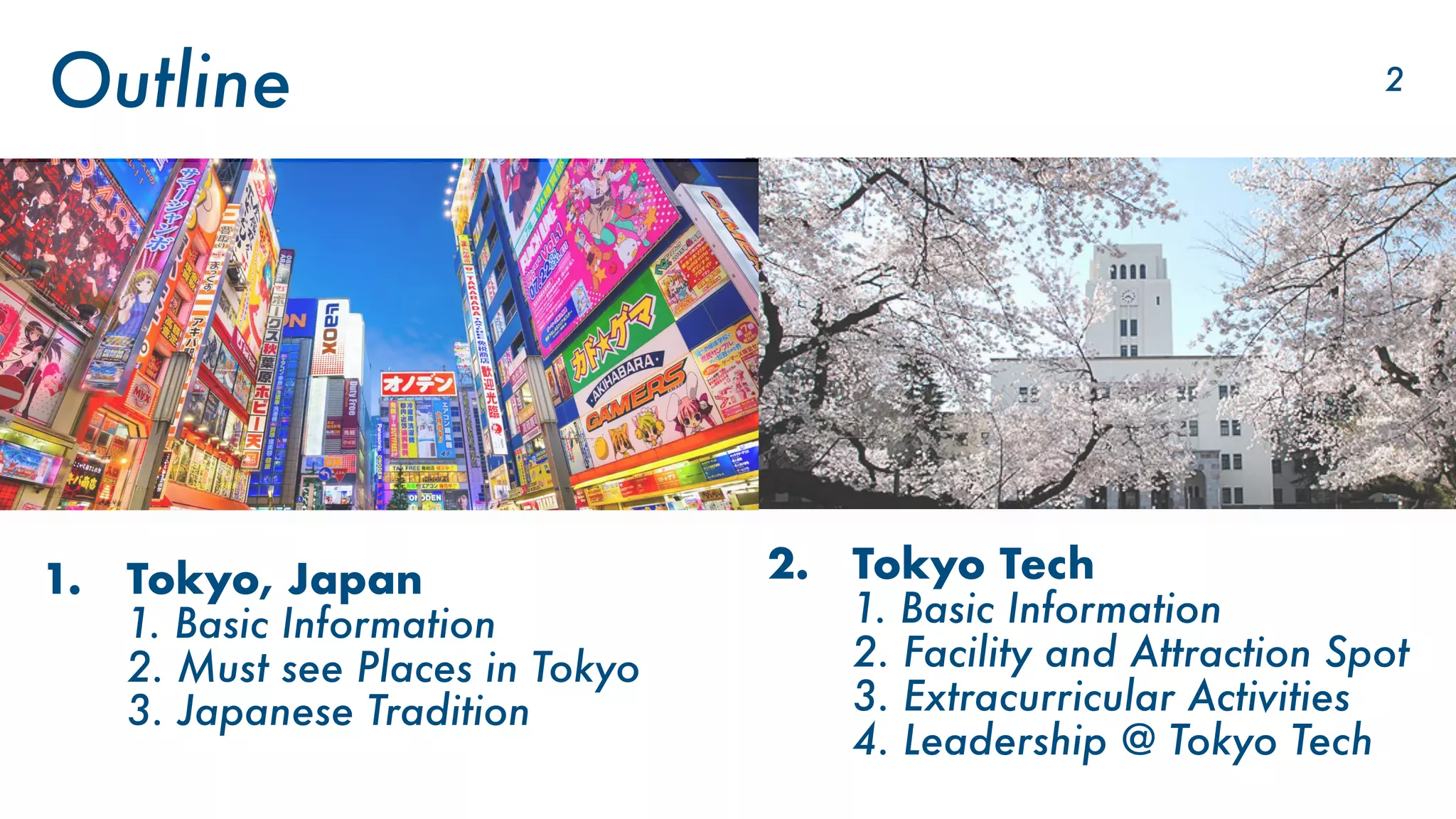 Introduction of tokyo and tokyo tech | PDF