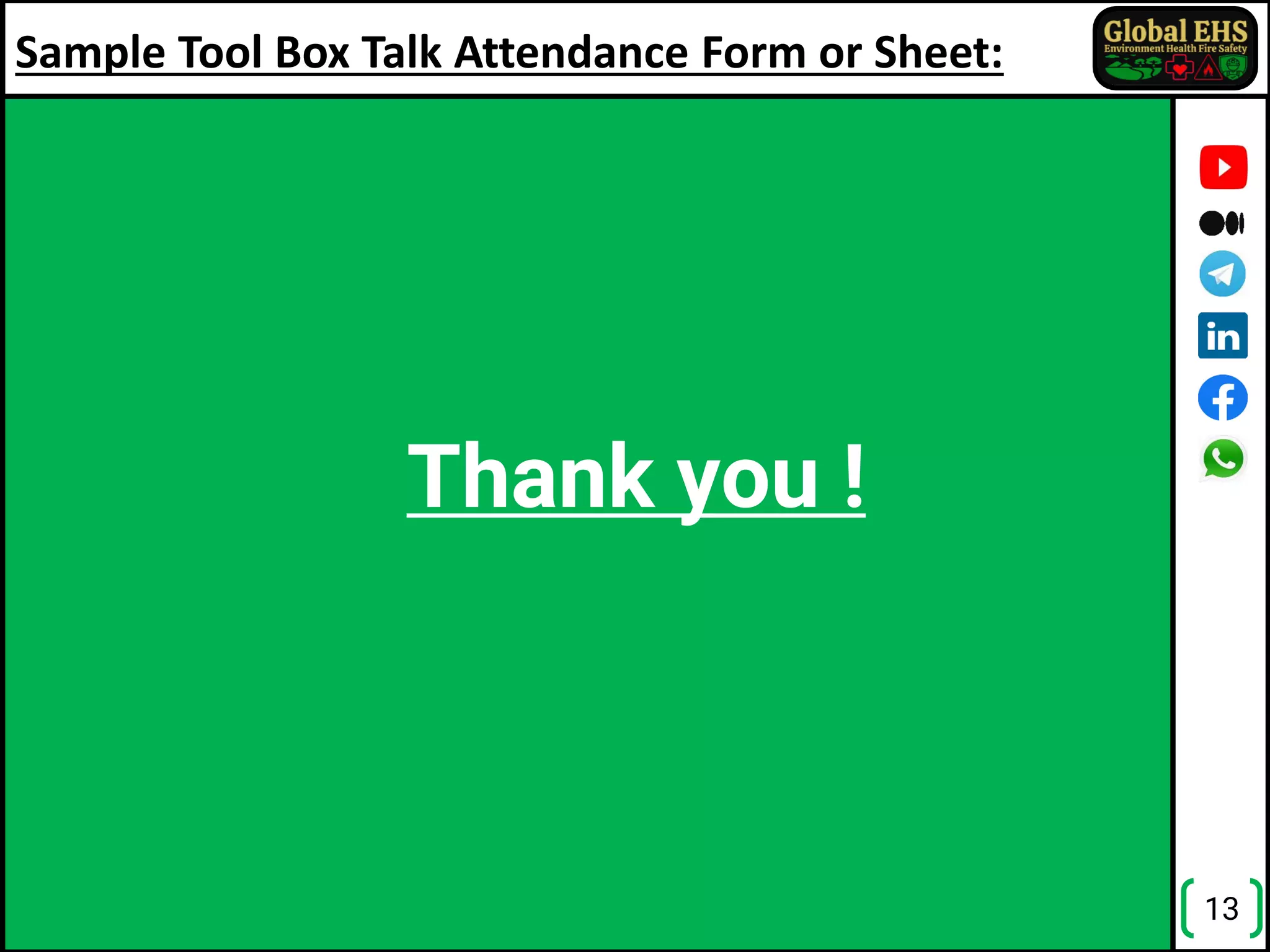 Introduction of Tool Box Talk rev 01 Global EHS TBT 001 PPT.pdf