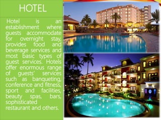 "Tourism & Hospitality Industry and Professionalism” | PPTX