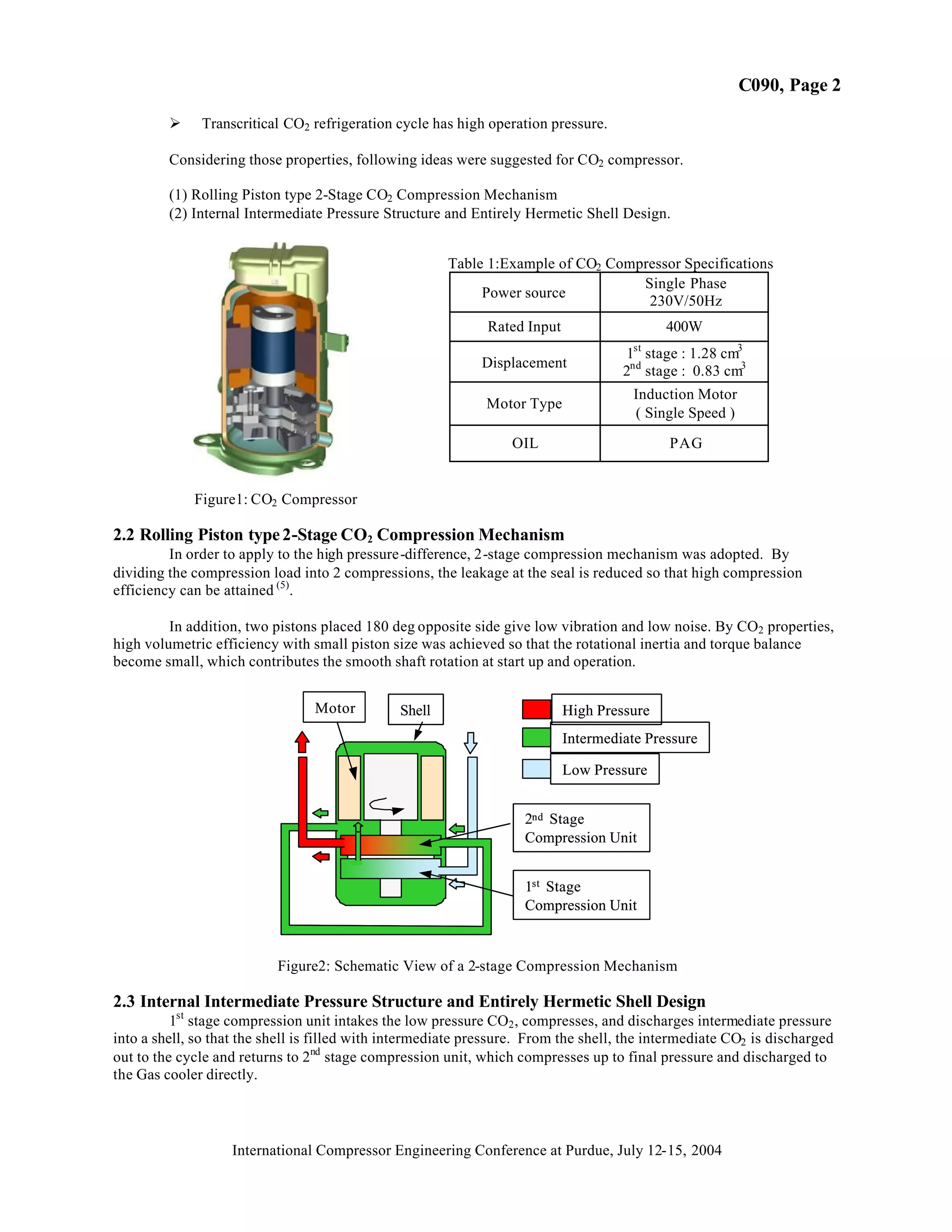Introduction Of Transcritical Refrigeration Cycle Utilizing Co2 A Pdf