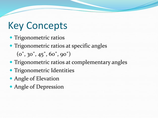 Introduction of trigonometry | PPTX | Physics | Science