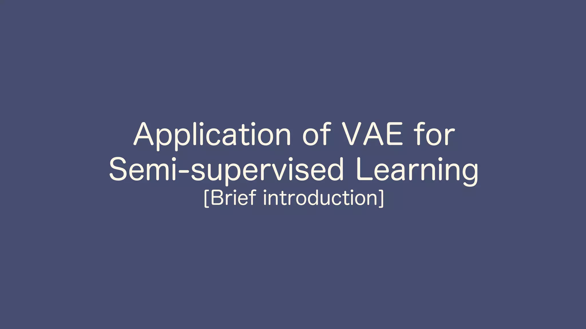 Introduction of VAE | PDF