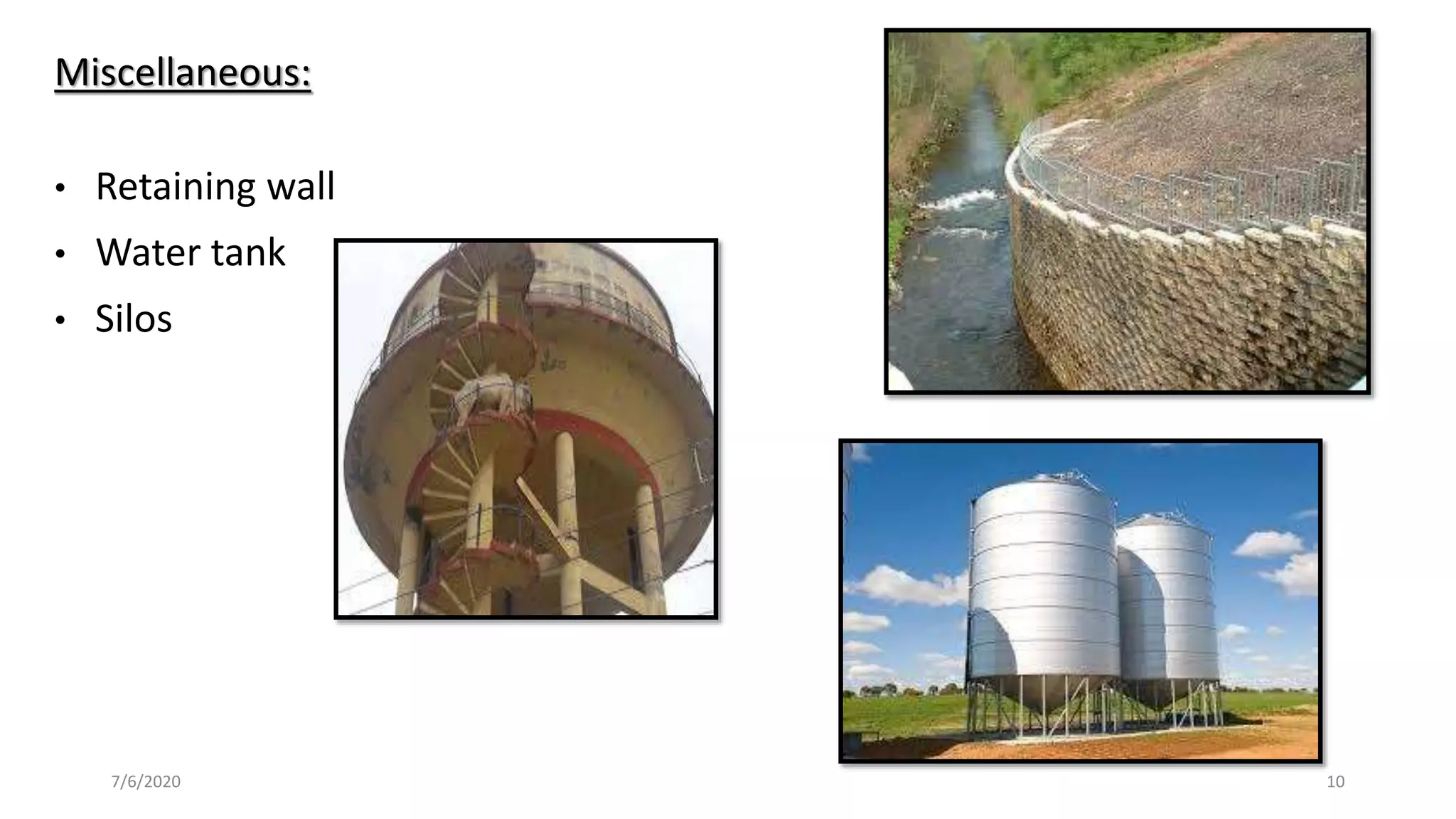 Introduction of various civil engineering structures | PPTX