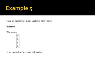 Introduction of vectors | PPTX
