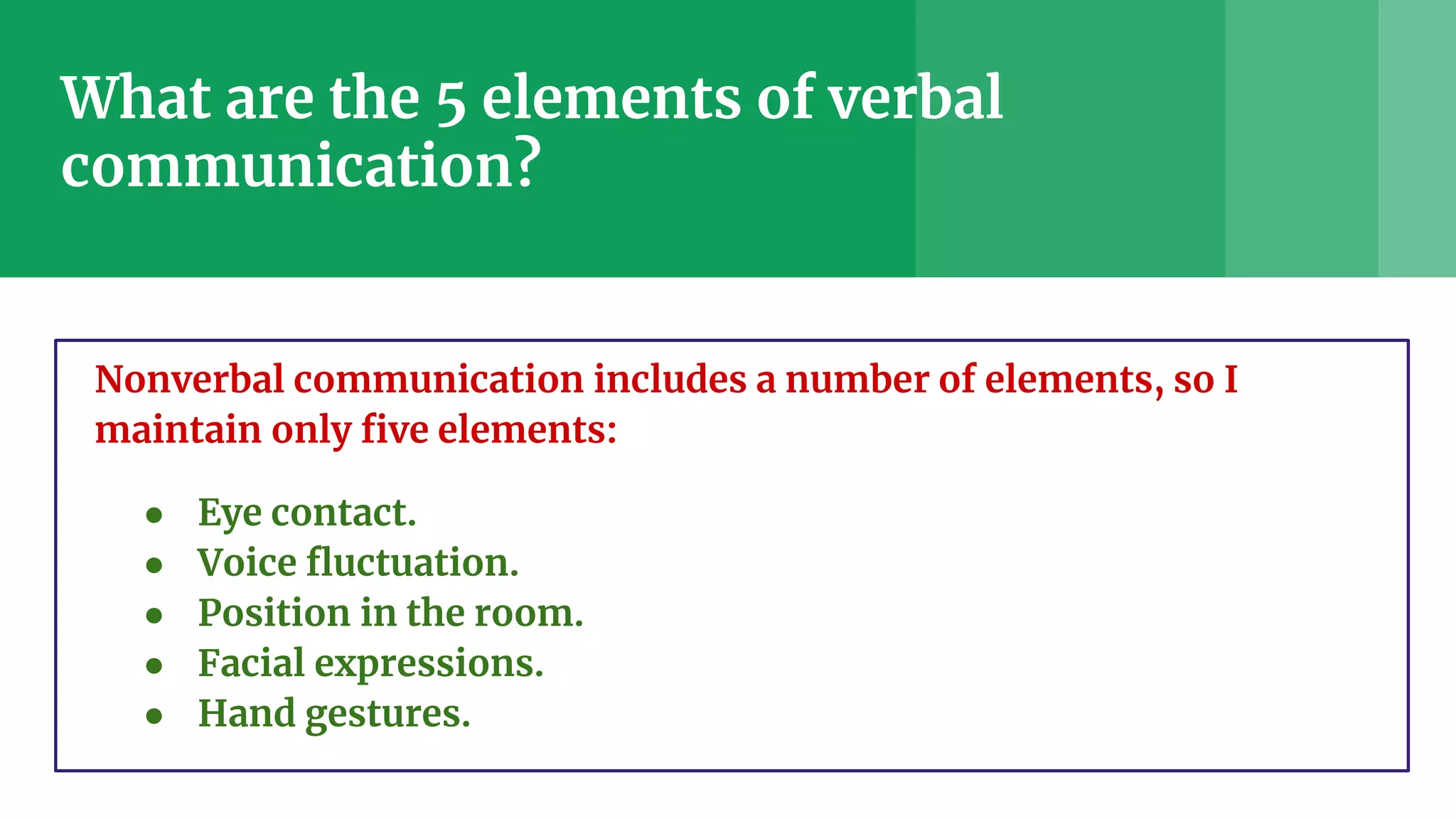 Introduction of verbal communication | PPT