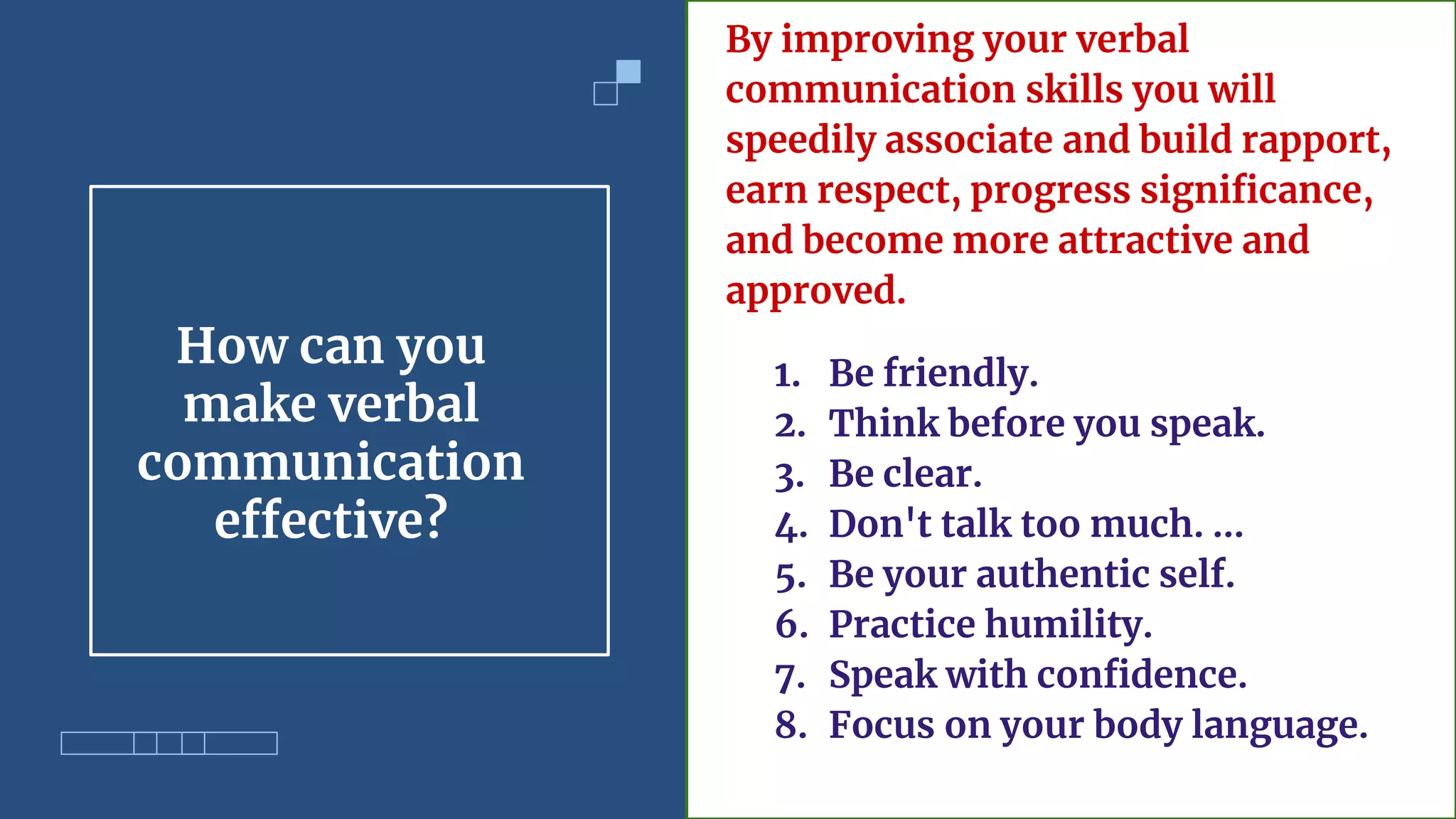 Introduction of verbal communication | PPT