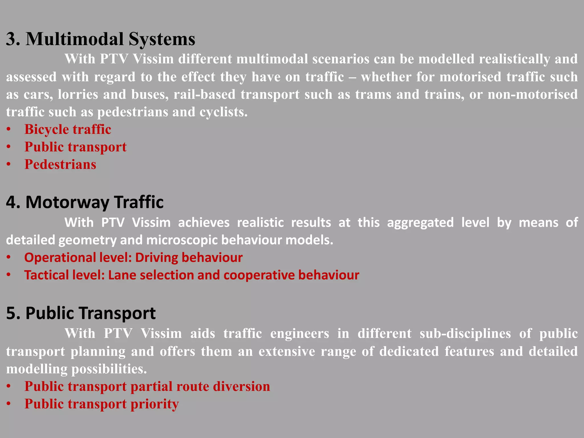 Introduction of vissim software | PPTX